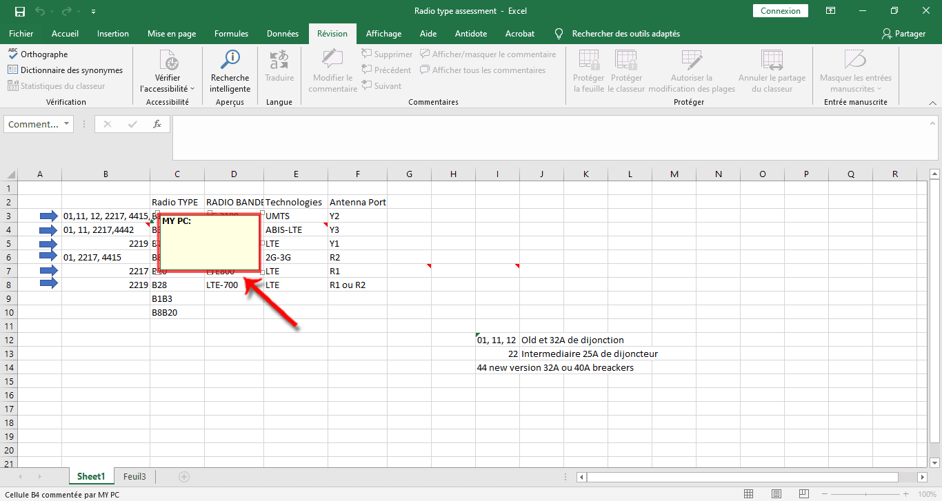 Comment insérer, modifier ou supprimer un commentaire dans Excel Comment insérer, modifier ou supprimer un commentaire dans Excel